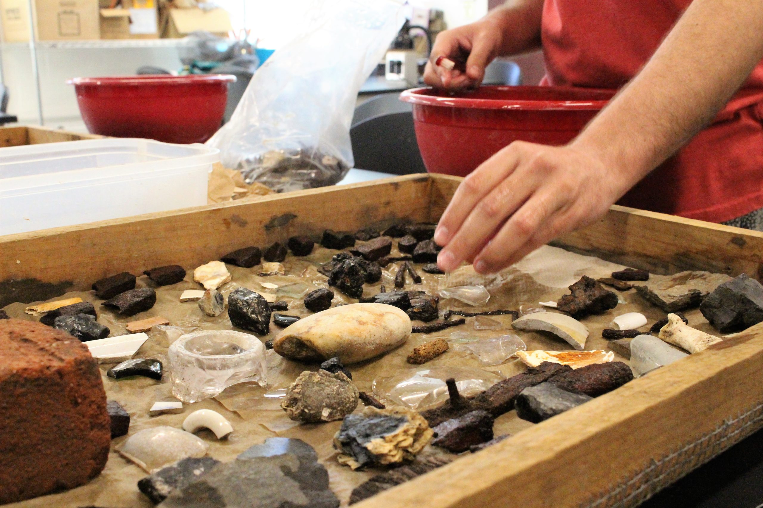 After a bath, archaeological artifacts tell the story of a Princess ...