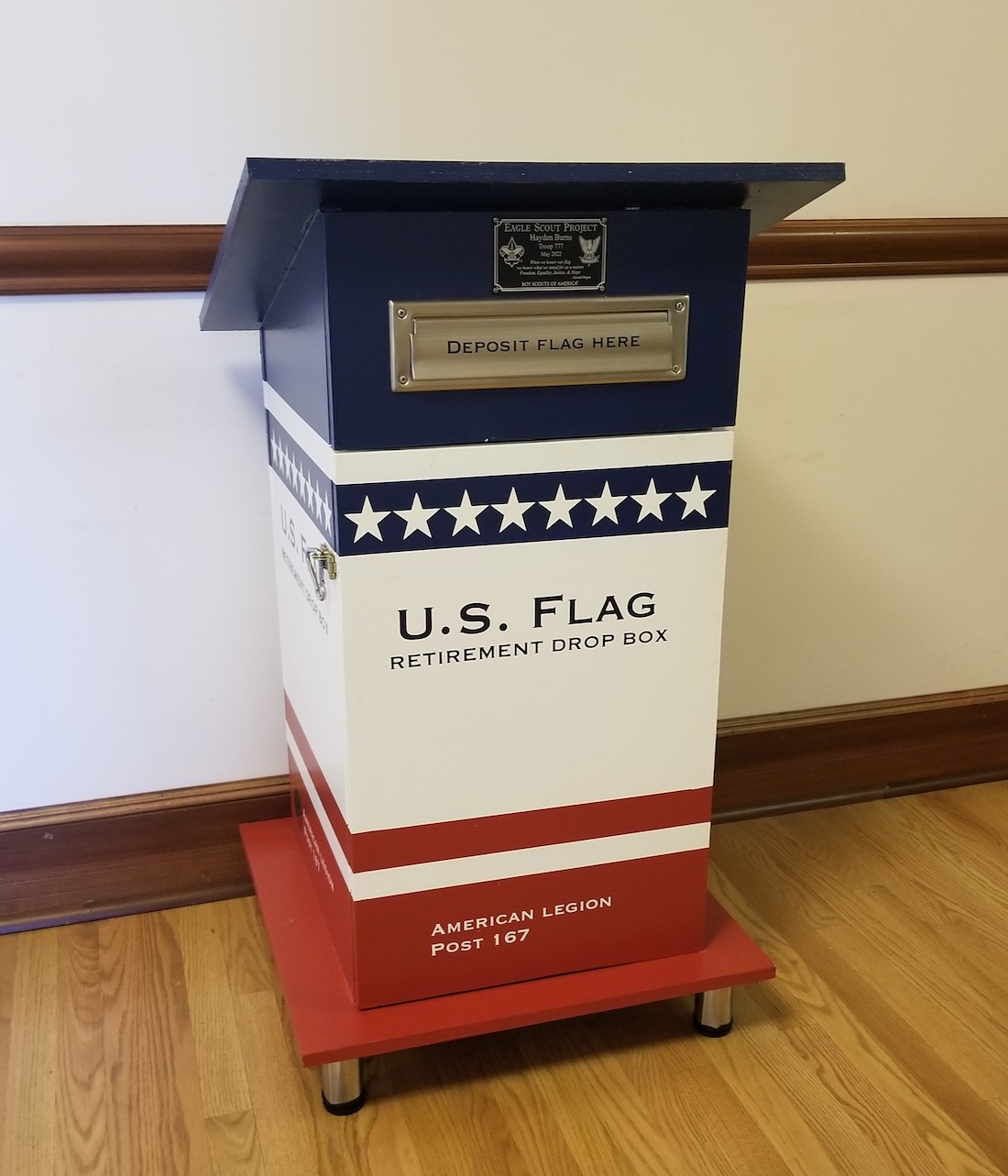 Retired American flags collected in Pender County | Port City Daily