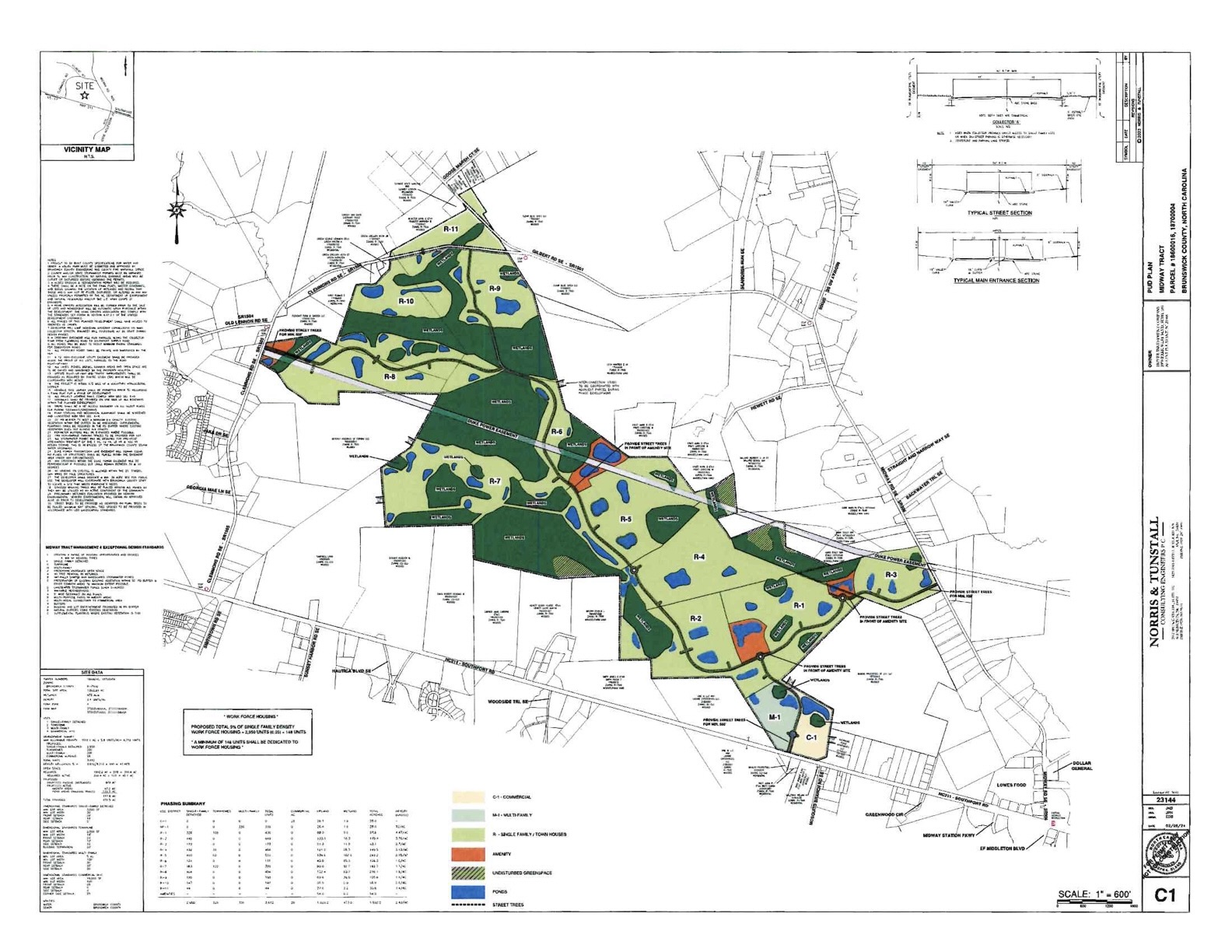 1,500 acres approved for development off Highway 211 in Brunswick ...