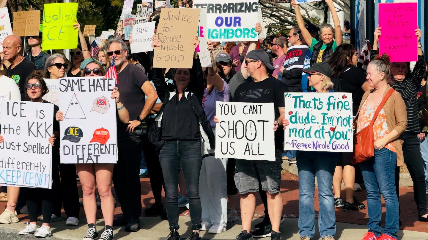 Wilmington joins nationwide protests over fatal ICE shooting of Renee ...