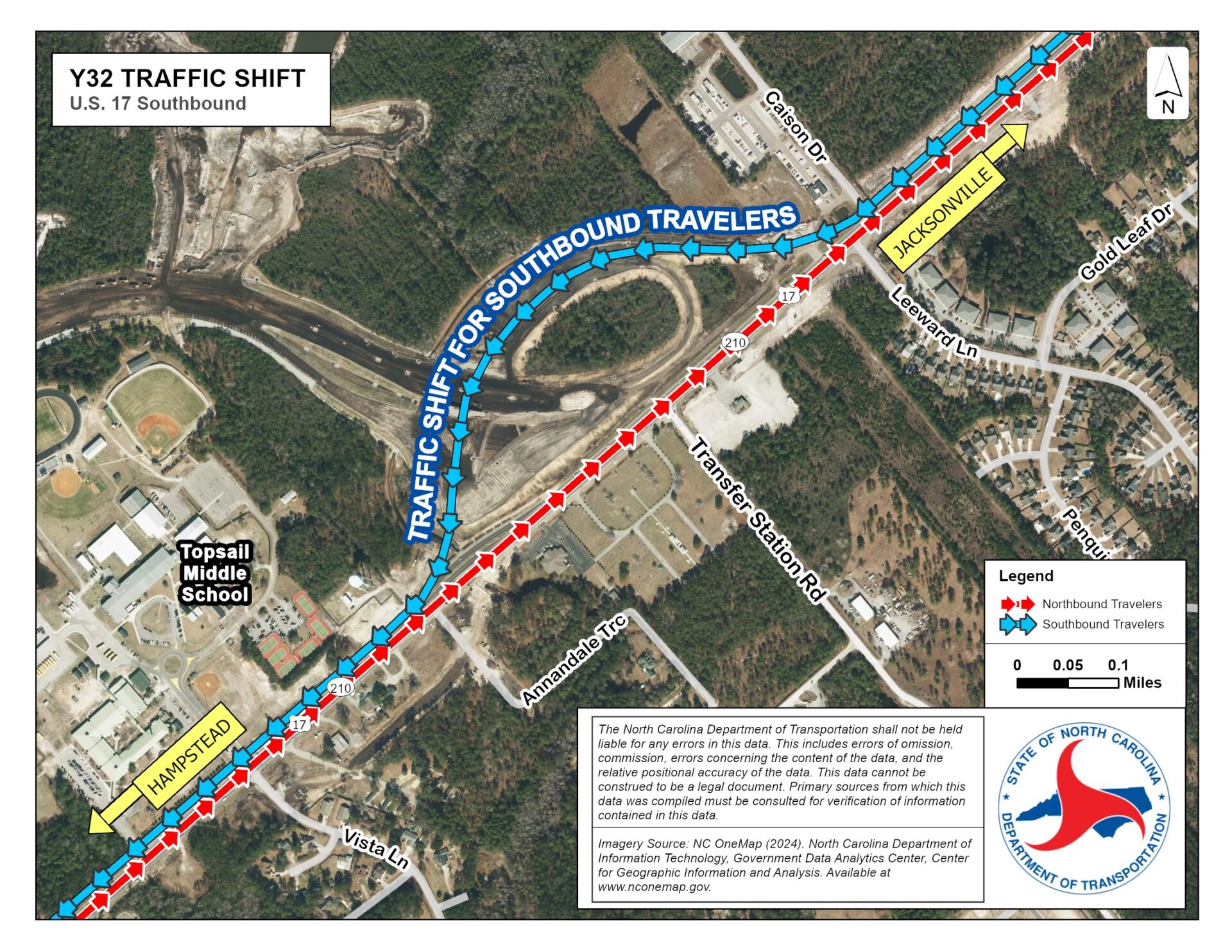 UPDATE: New lanes opening on Hampstead Bypass delayed | Port City Daily