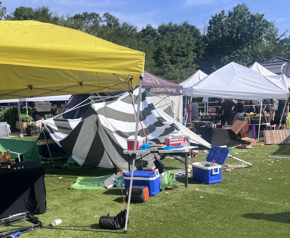 Police investigating motorist plowing through farmers market | Port ...
