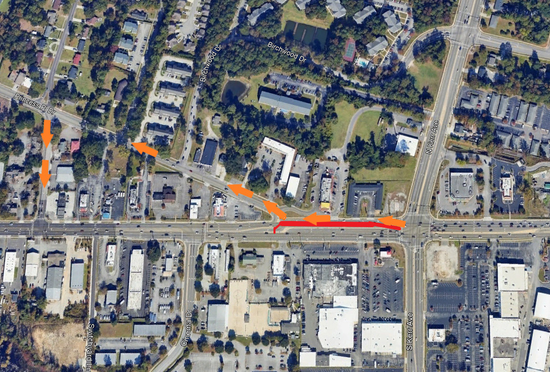 Lanes in the 4300 block of Market Street to close overnight | Port City ...