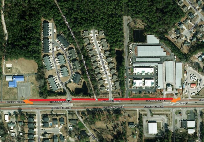 Overnight lane closures scheduled late June on Carolina Beach Road ...